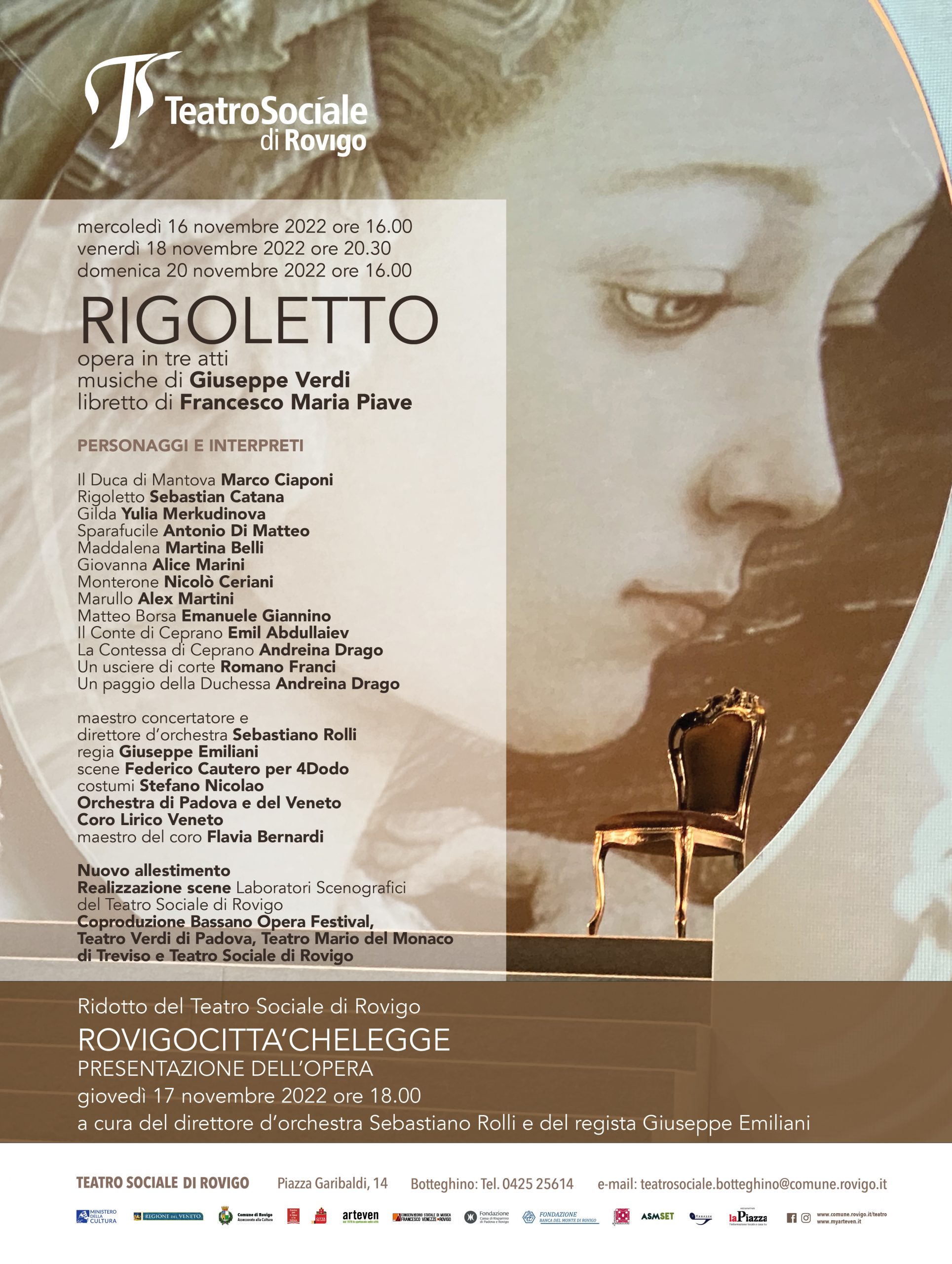 Inizia con il Rigoletto la stagione lirica a Rovigo - BlueTu